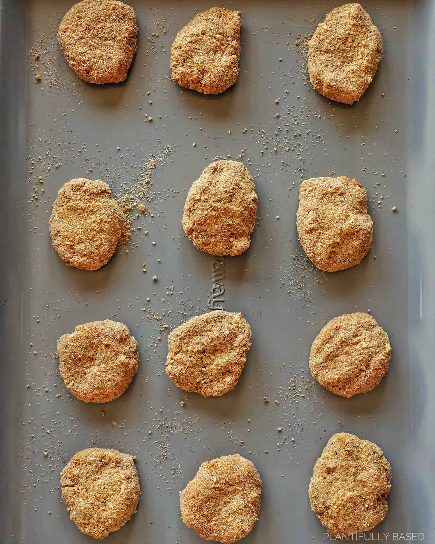 Vegan Nuggets (Made with Soy Curls) - Plantifully Based
