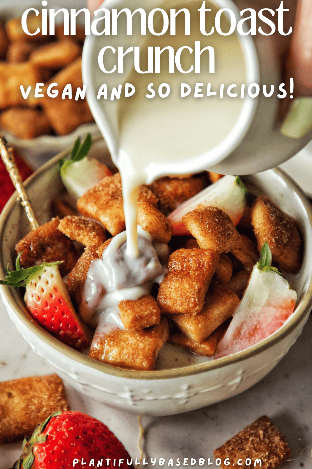 Homemade Cinnamon Toast Crunch - Plantifully Based