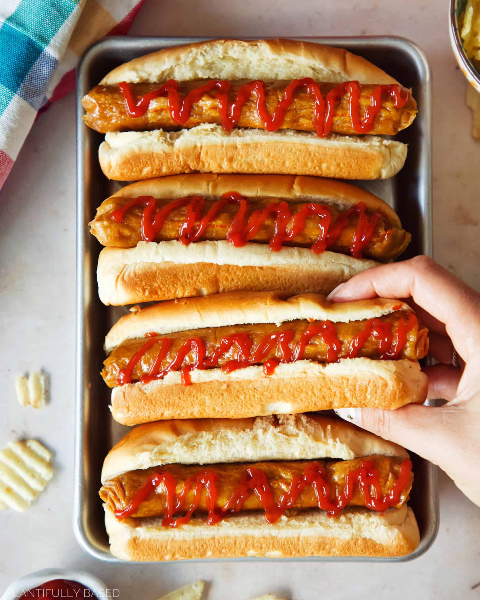 How to Make Vegan Hot Dogs (Delicious for Summer) - Plantifully Based