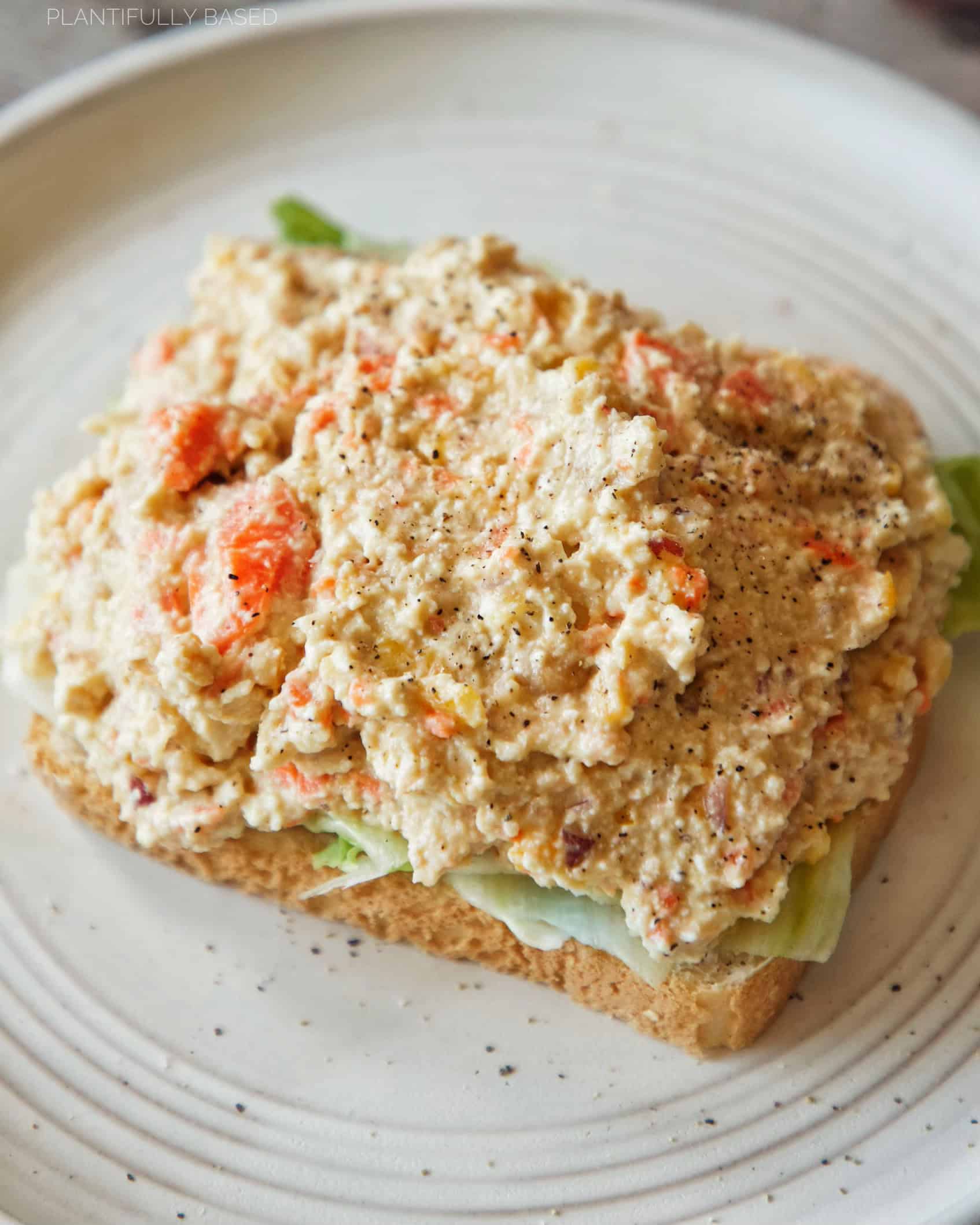 The Best Vegan Veggie "Tuna" - Plantifully Based