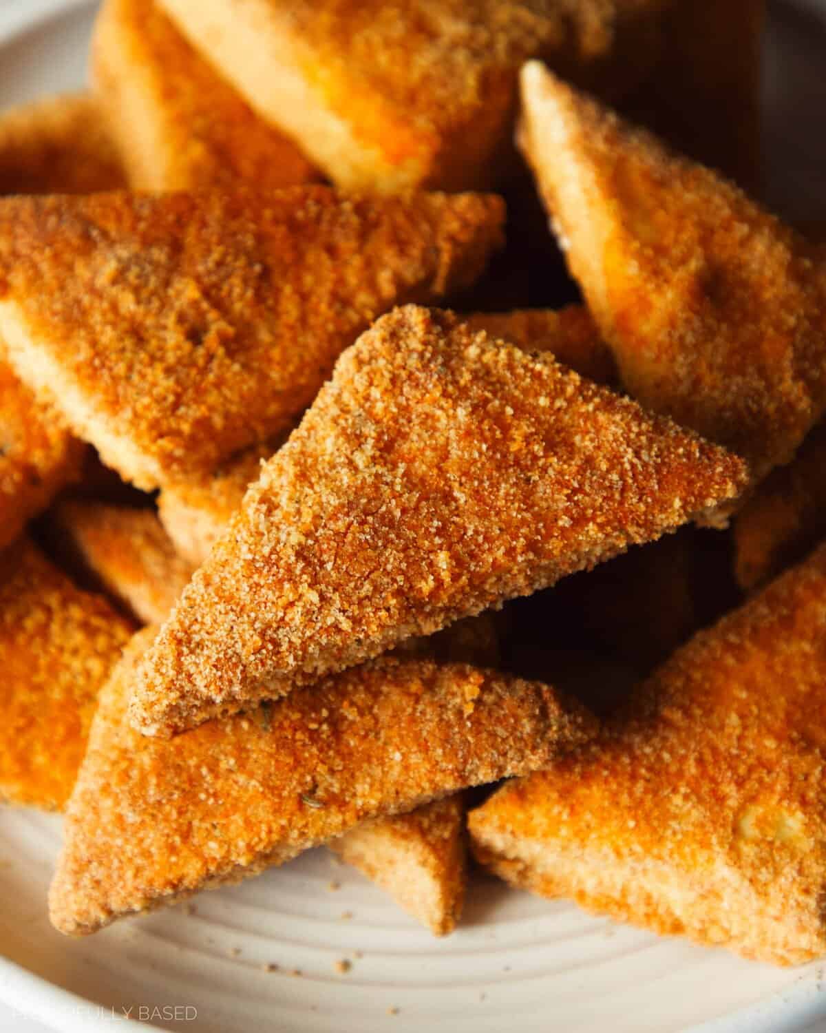 The Best Crispy Breaded Tofu Recipe (Beginner Friendly) - Plantifully Based