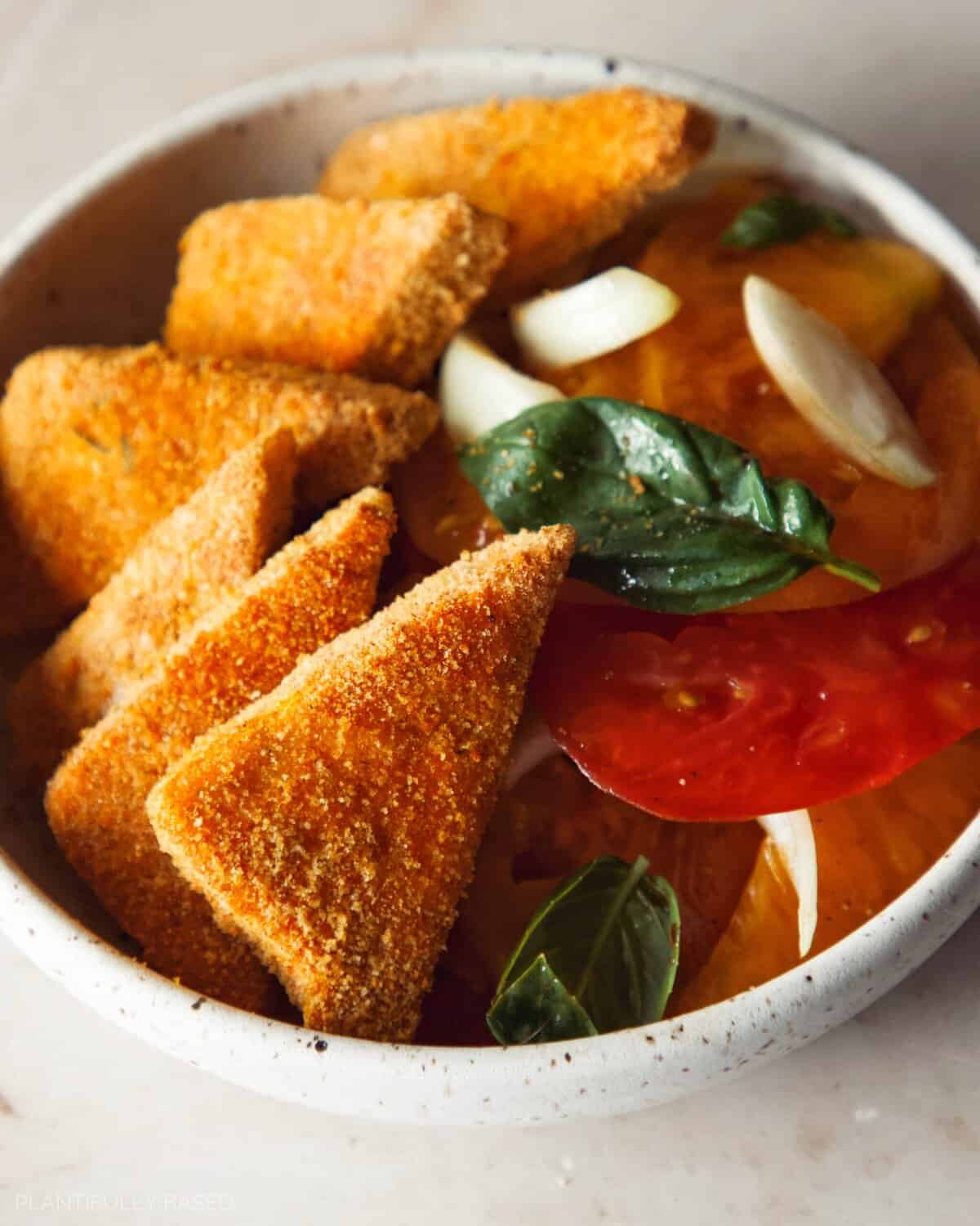 The Best Crispy Breaded Tofu Recipe (Beginner Friendly) - Plantifully Based